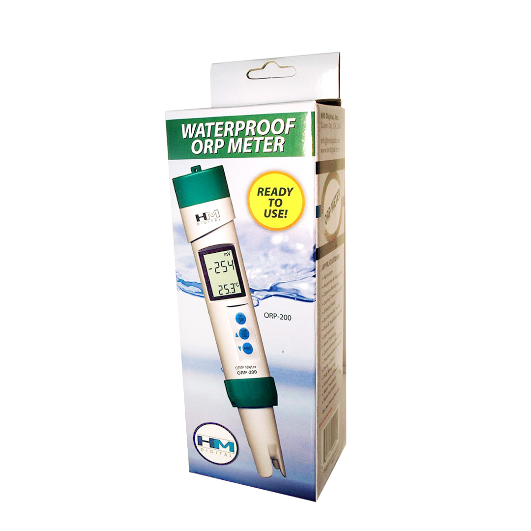 Digital ORP-200 Waterproof ORP Meter, -999 to +1000 mV ORP Range