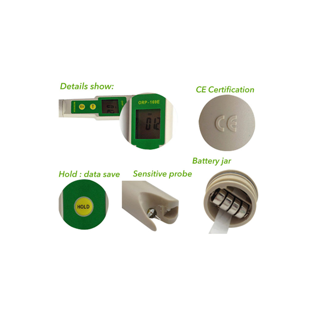 ORP Meter (-1999 ~ 1999 mv range) Electronic