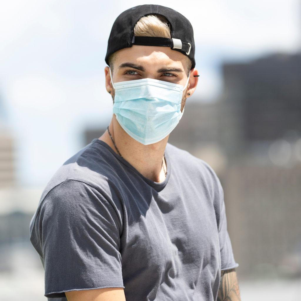 Disposable Face Mask Box (50 individually wrapped)